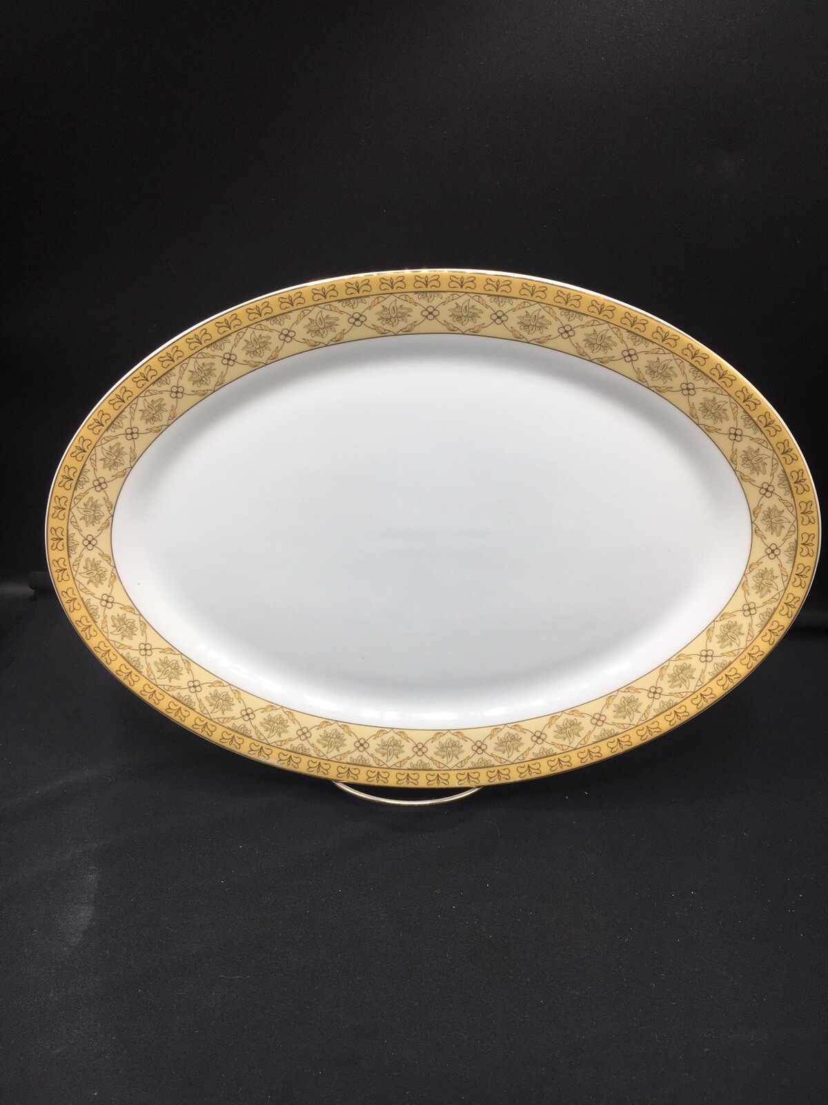 Replacement Highgate Manor Camelot Gold Rim 14 X 9 5/8 Inch Serving ...