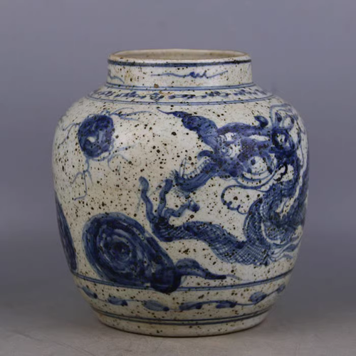 Delicate Chinese Hand Painting Blue&white Porcelain Dragon Pot | eBay