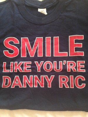 SMILE LIKE YOU'RE DANNY RIC - Daniel Ricciardo Australia F1 Mens Womens ...