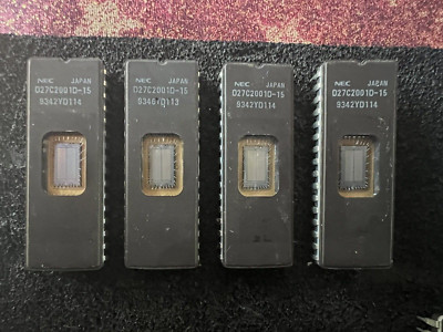 Quantity 4 - NEC D27C2001D-15 EPROM PROM | eBay