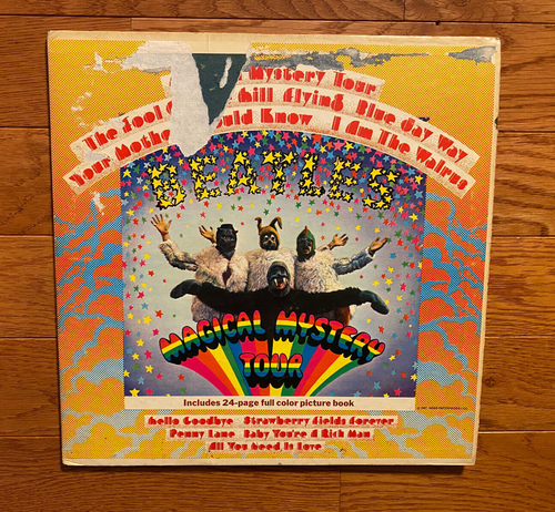 The Beatles - Magical Mystery Tour LP Capitol SMAL 2835 1971 Pressing w ...