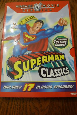 Vintage Movie Classics Superman Classics dvd | eBay