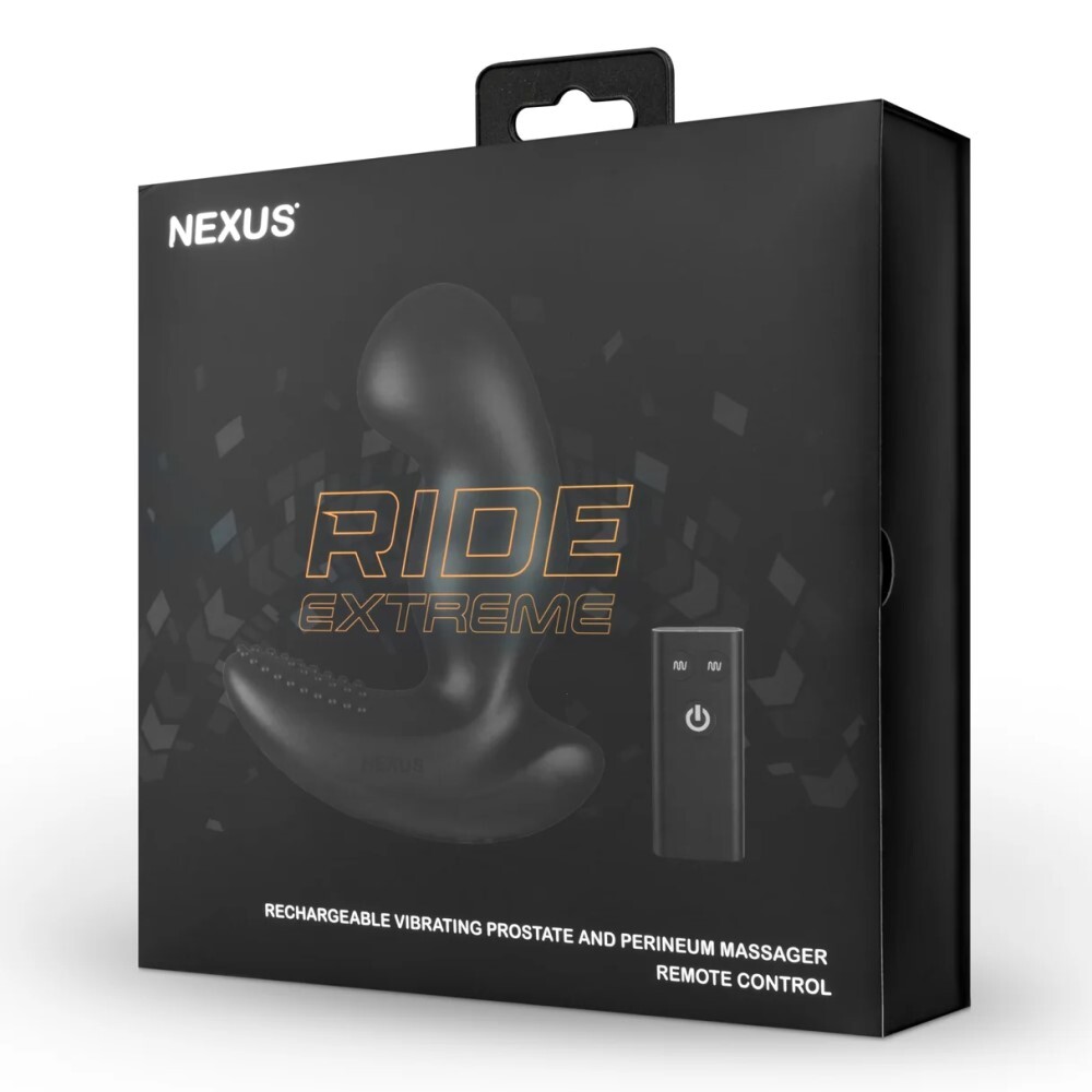 Nexus Ride Extreme Prostate Perineum Dual Massager Remote Control Anal ...