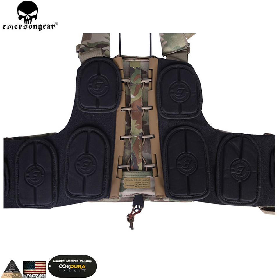 Emerson Tactical Vest CPC Load-bearing CAGE Plate Carrier Modular Molle ...