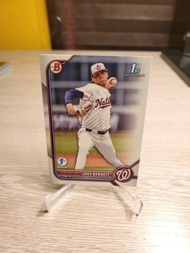 2022 1st Bowman Draft Paper Base #BD-141 Jake Bennett - Washington ...