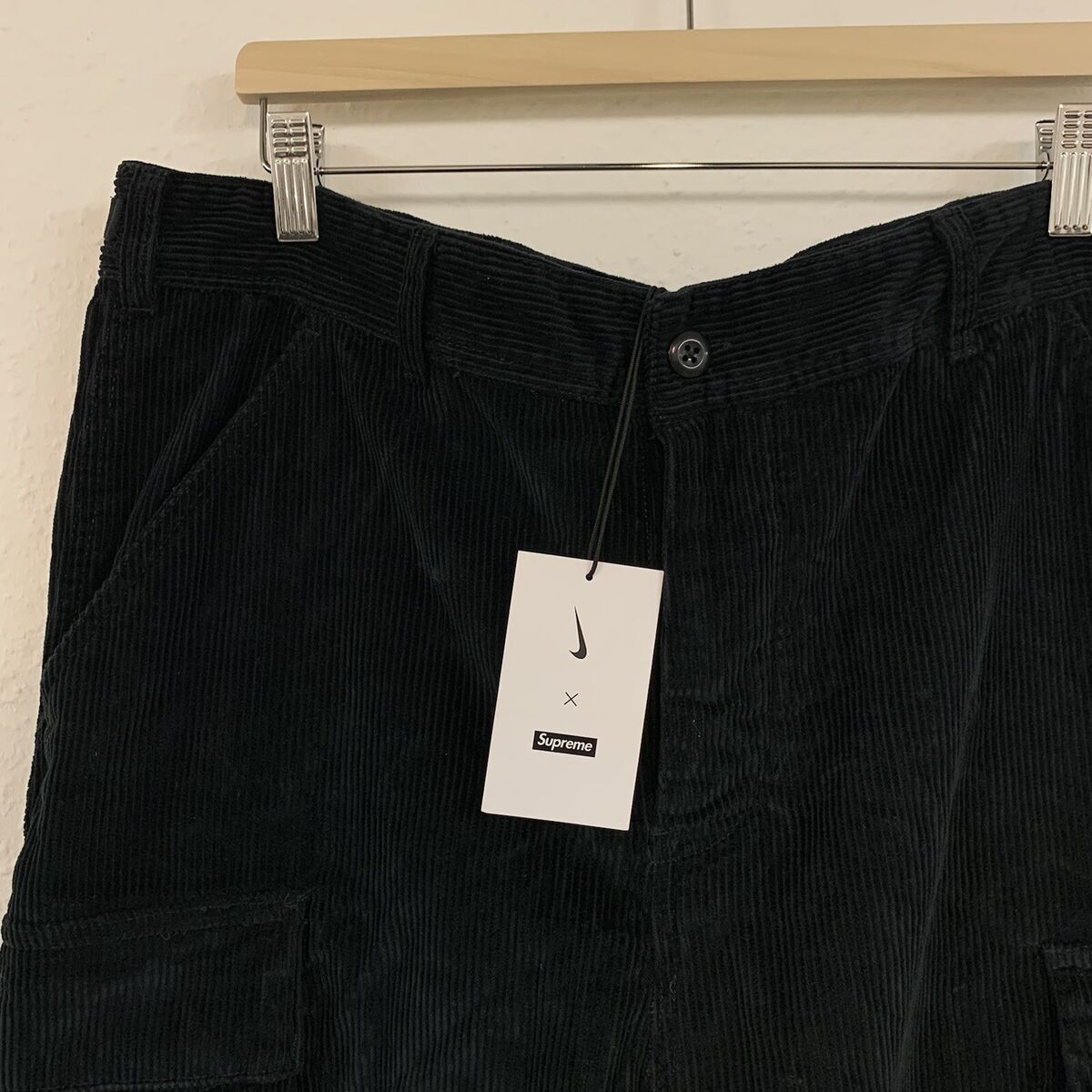 Supreme x Nike Arc Corduroy Cargo Pant Black Size XL BNWT | eBay Supreme x Nike Arc Corduroy Cargo Pant Black Size XL BNWT | eBay