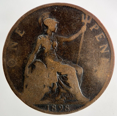 1898 Victoria One Penny Coin | Collectable Grade | eBay Australia