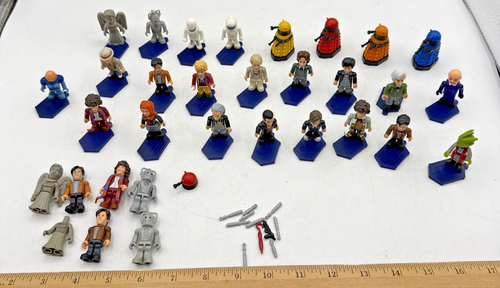 Character Building Doctor Who Micro Figure lot 32+ Lego Like ...