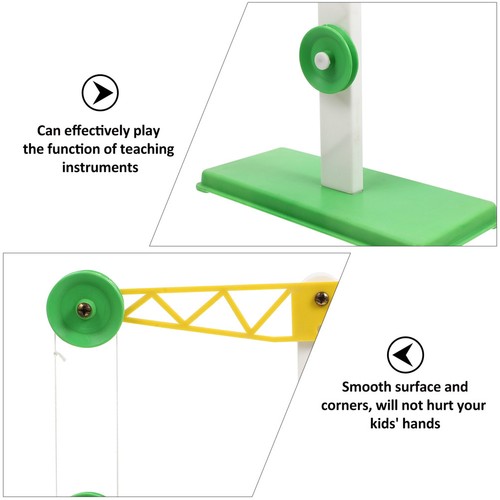 9 PCS Simple Machine Pulley Model Physical Mechanics Teaching Tool ...