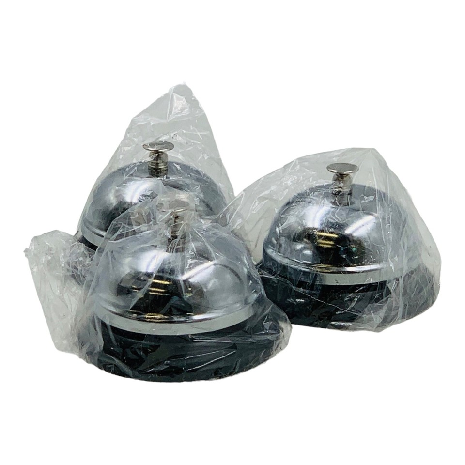 3 Pack Call Bell Service Bell Kitchen Bell Dinger Bell Tap Bell, 3.34 ...