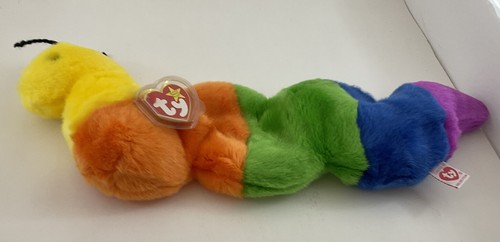 INCH the Worm New 1999 Ty Beanie Buddy (16 Inch) Large Stuffed Animal ...