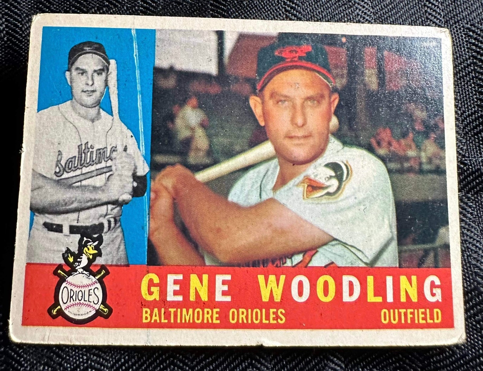 1960 Topps Gene Woodling #190 Baltimore Orioles | eBay