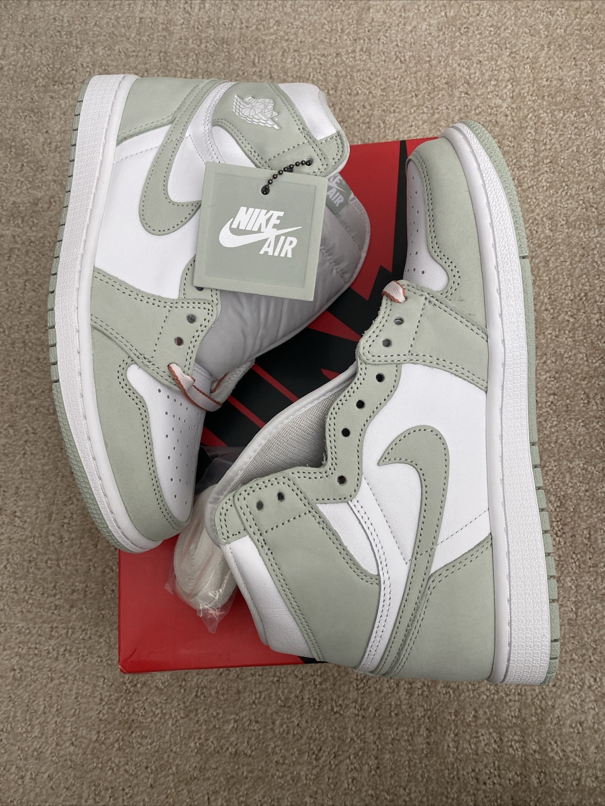Brand New Nike Jordan 1 Retro High OG Seafoam. CD0461-002. Size Wm’s 9. ...
