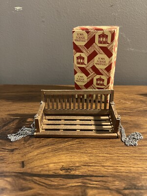 Town Square Miniatures 1:12 scale Dollhouse furniture Walnut Porch ...