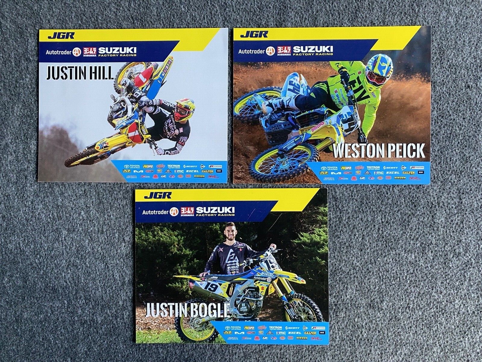 JGR Factory Suzuki Race Team Posters - Supercross & Motocross - Great ...