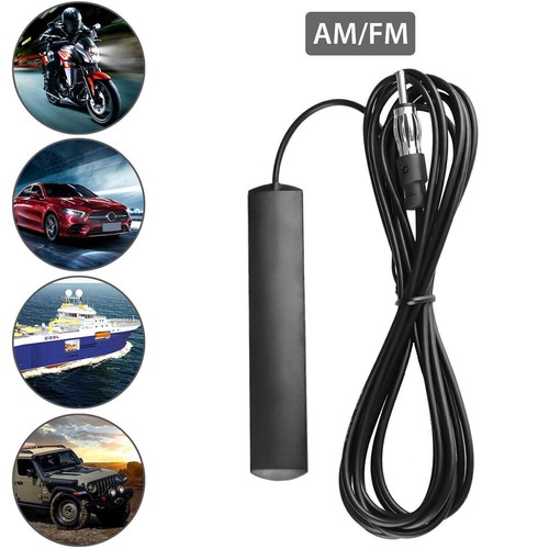 Car Interior Hidden Amplified Antenna Electronic Stereo AM/FM Radio ...