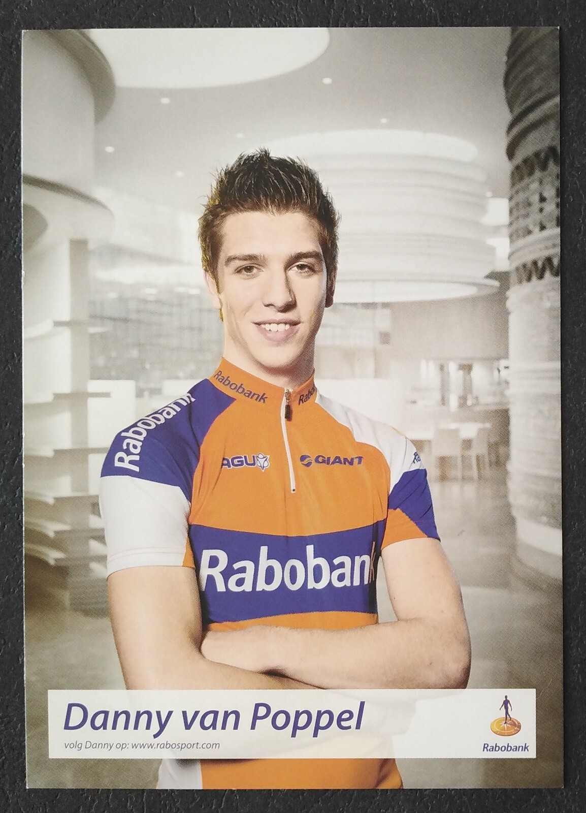 1016 Danny van Poppel Rabobank Radsport Cycling Autogrammkarte | eBay