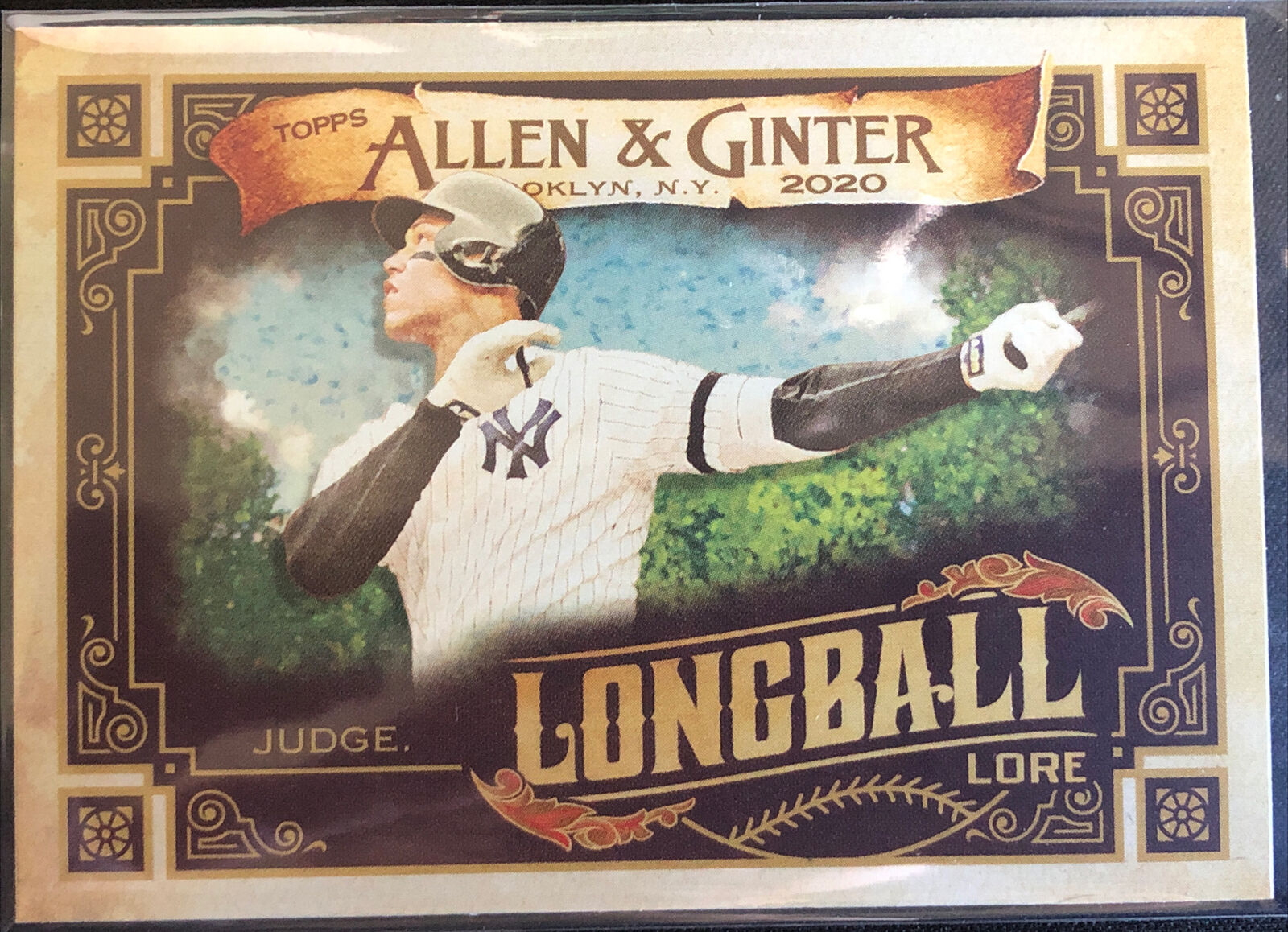 2020 Topps Allen & Ginter's - Longball Lore #LL-22 Aaron Judge for sale ...
