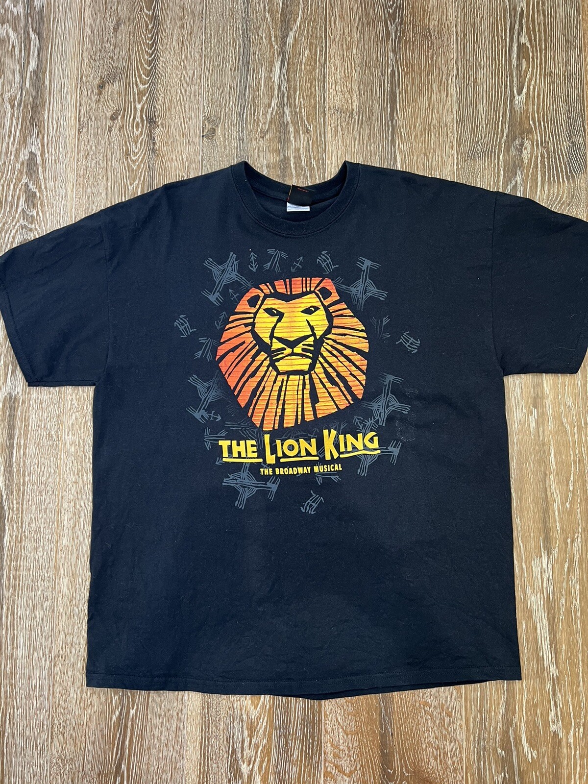 Vintage disney the lion king broadway musical tee - Gem
