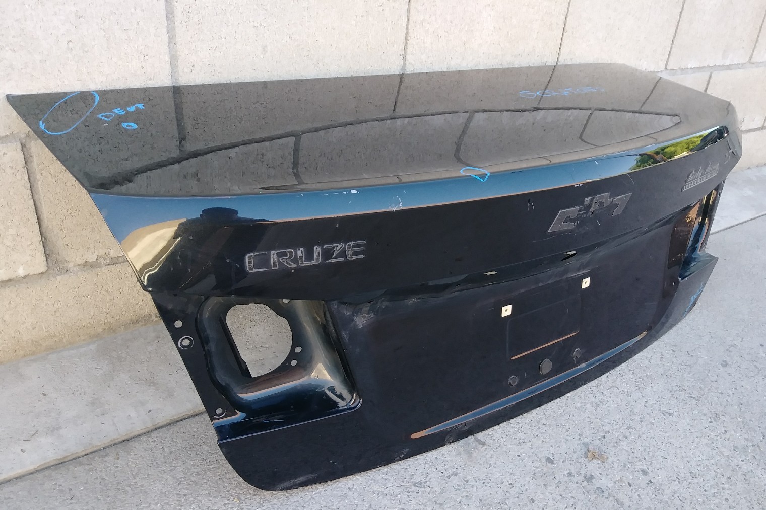 2010 2011 2012 2013 2014 CHEVROLET CRUZE TRUNK LID SHELL PANEL OEM USED ...