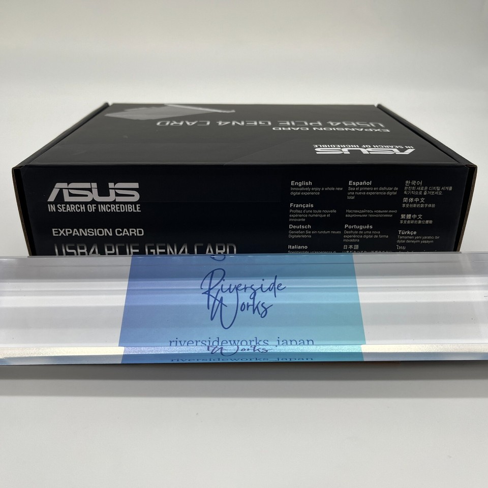 ASUS USB4 PCIE GEN4 CARD USB-C DisplayPort 1.4 PCIe 4.0 Brand New | eBay UK