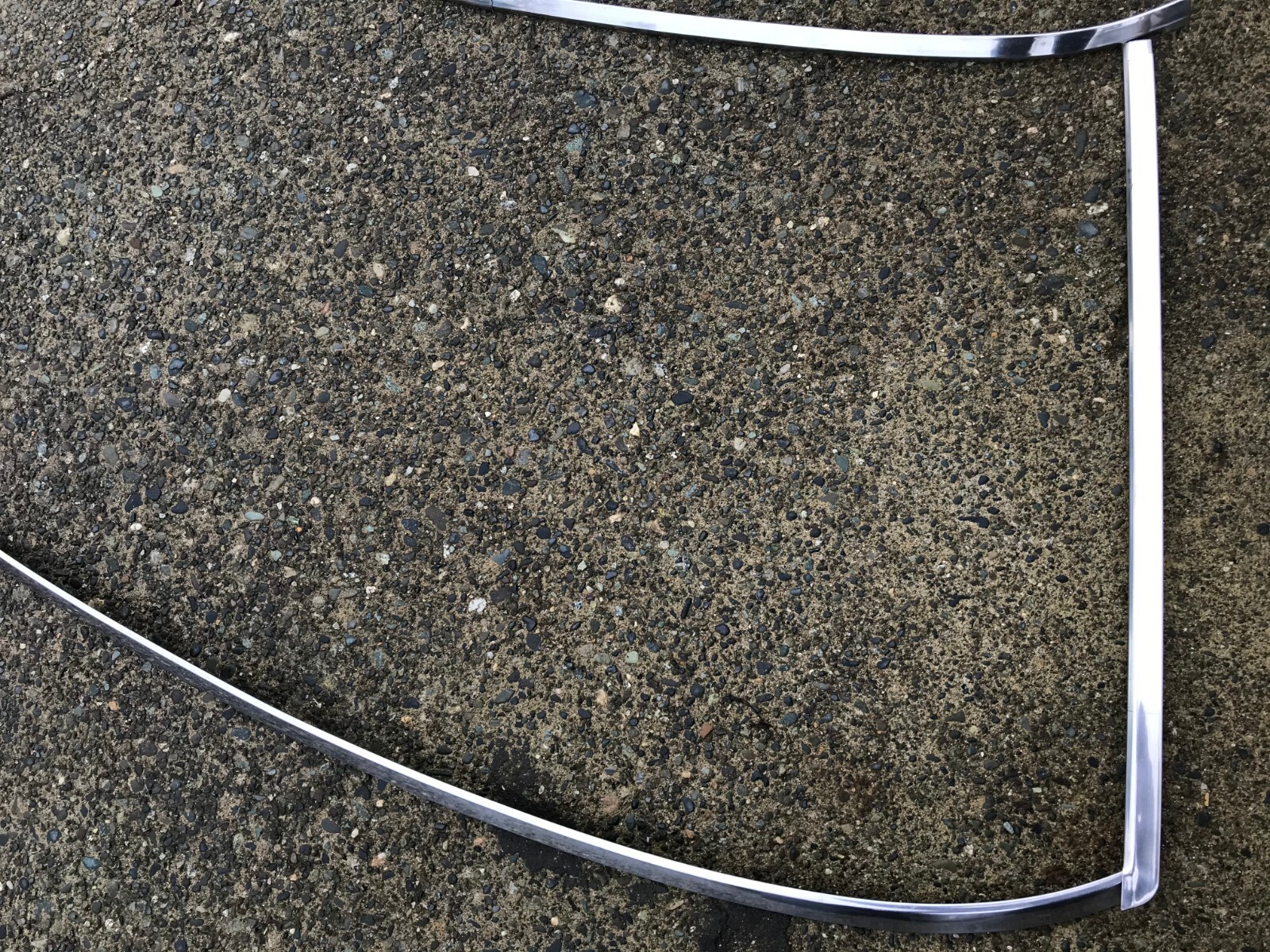 1971 72 73 74 AMC AMX JAVELIN USED OEM FRONT WINDSHIELD TRIM SET C-G | eBay