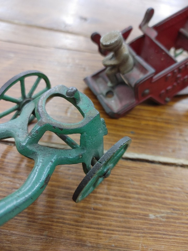 Kenton Cast Iron Sand and Gravel Dump Wagon With Driver | eBay