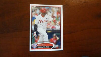2012 TOPPS #280 RYAN HOWARD BASEBALL CARD | eBay