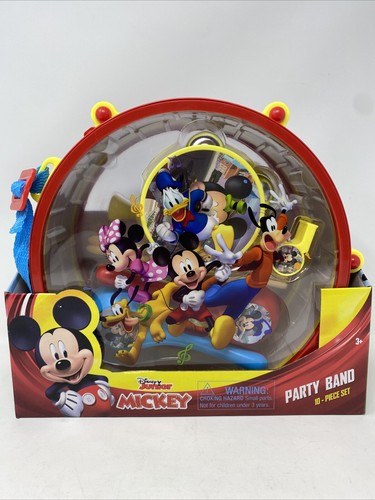 NEW Disney Junior Mickey Mouse Party Band 10 Piece Set Musical ...