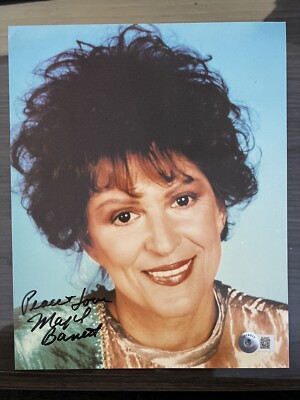 MAJEL BARRETT RODDENBERRY HAND SIGNED AUTOGRAPHED STAR TREK BECKETT BAS ...