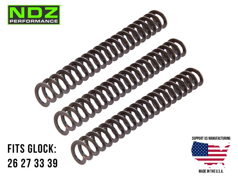 for Glock 26 27 33 39 Guide Rod Assembly Stainless Steel ISMI Recoil ...