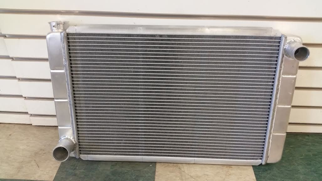 28" x 16" FORD DODGE MOPAR UNIVERSAL ALUMINUM HIGH PERFORMANCE RADIATOR ...