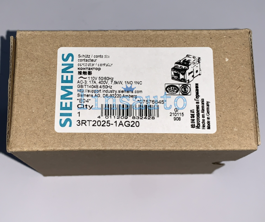 ONE NEW Siemens Contactor 3RT2025-1AG20 3RT2 025-1AG20 | eBay