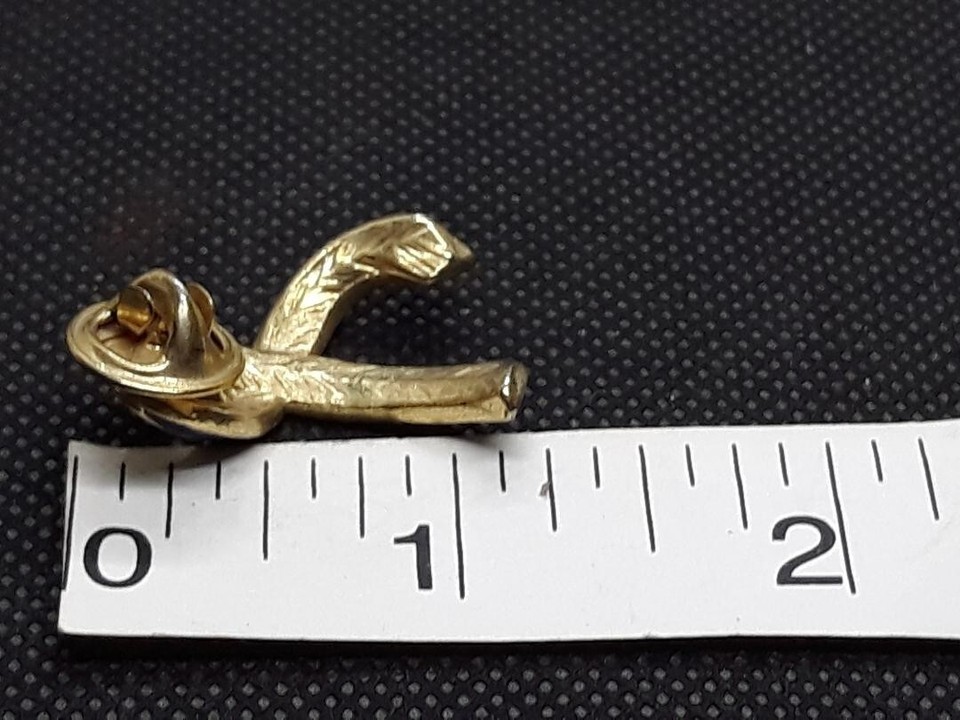 Vintage Blue Ribbon Collectible Lapel Pin Hat Pin | eBay UK