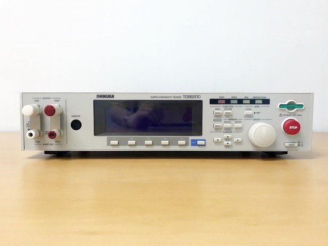 Kikusui TOS6200 Earth Continuity Tester 30 Amp for sale online | eBay
