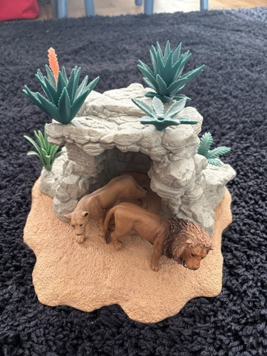 Schleich 42256 Playset Höhle + zusätzlichen Löwen | eBay.de