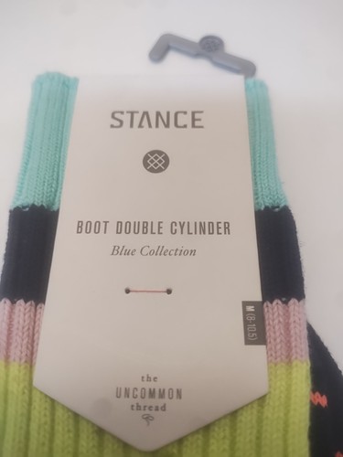 STANCE Boot Socks- Striped- The Uncommon Thread-Med 8-10.5-NWT Double ...