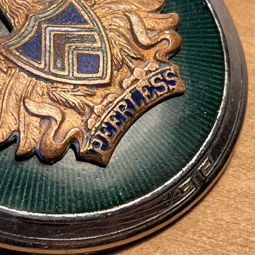 RARE ANTIQUE 1920'S PEERLESS AUTOMOBILE VINTAGE EMBLEM BADGE RADIATOR ...