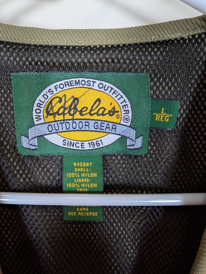 Cabelas Upland Hunting Vest Pheasant Quail Padded Adult Size: L Reg | eBay