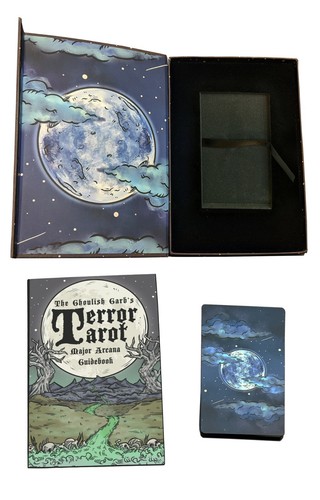 Terror Tarot - 22 Card Major Arcana Gothic Halloween Tarot Card Deck ...