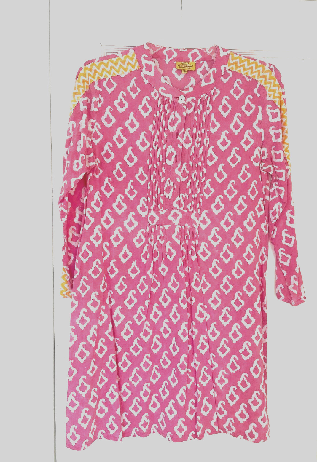 Roberta Roller Rabbit Serafina Dress with Pleated But… - Gem