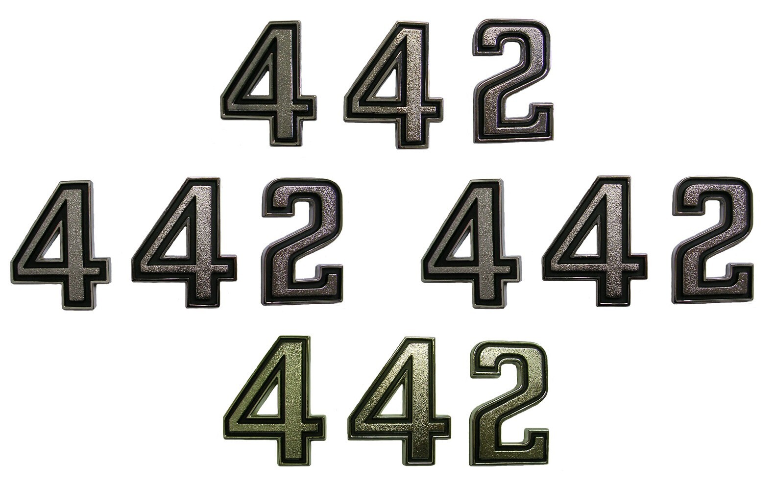 1969-1970 Olds Cutlass 442 Emblem Kit | eBay