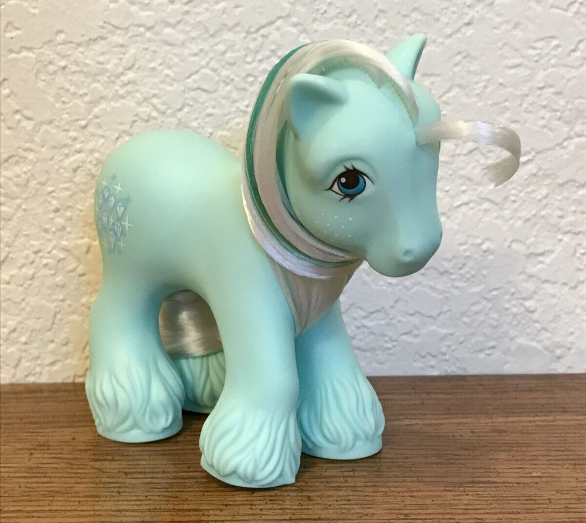 Vintage G1 My Little Pony ICE CRYSTAL MOUNTAIN BOY, BRUSH, Big Brother ...