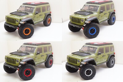 Beadlock Wheel Trim Rim Insert Set Color Upgrade for Axial SCX6 1/6 ...