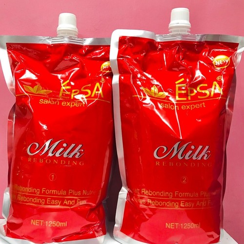 Epsa Milk Hair Rebonding Cream (Salon Expert) 1250 mL Set 1 & 2 | eBay ...