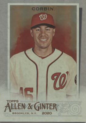 PATRICK CORBIN 2020 Allen & Ginter Silver Portrait Foil - NATIONALS ...