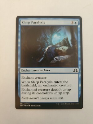 MTG Sleep Paralysis Shadows Over Innistrad 087/297 Regular Common | eBay