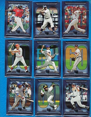 2011 TOPPS BASEBALL TOPPS 60 INSERT SET (100) ALBERT PUJOLS JACKIE ...