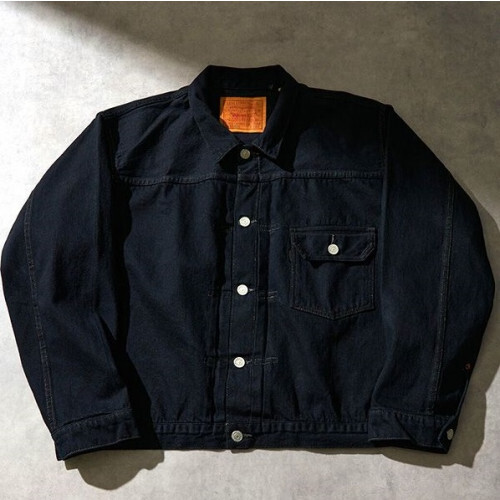 [Unused] Levi's LVC 1st Trucker 506XX Denim Jacket Black, Size:42 LTD ...