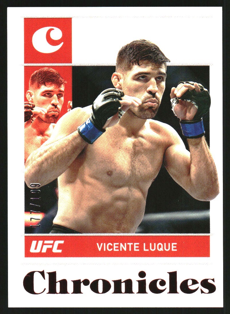 2022 Panini Chronicles UFC Red #62 Vicente Luque /199 | eBay